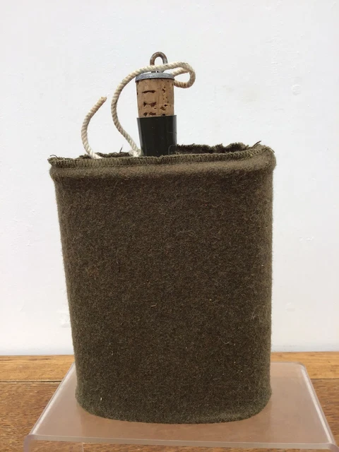 WW1 / WW2 Reproduction British Army Water Bottle / Canteen With Cork ...