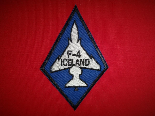 USAF 57TH FIGHTER Interceptor Squadron F-4 ICELAND Patch (Variant) £10. ...