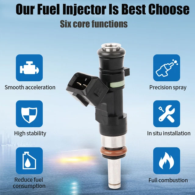 INJECTEUR DE CARBURANT pour Vauxhall Corsa D Astra H Vxr Opc 1,6t Z16 ...