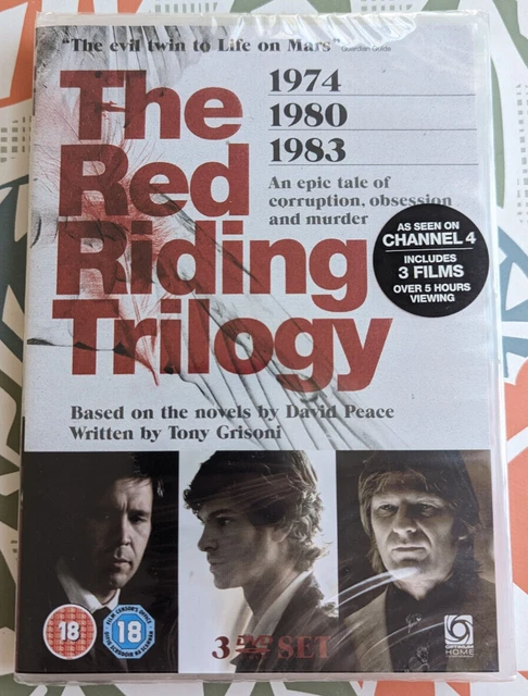 RED RIDING TRILOGY DVD (2009) Paddy Considine, Marsh (DIR) 3 Discs New ...