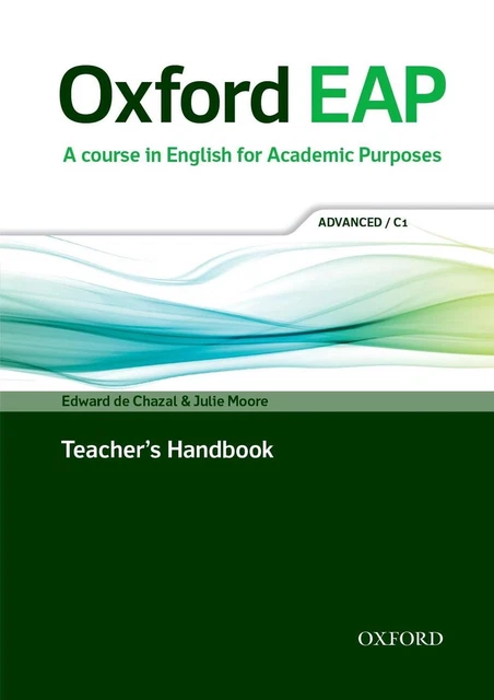 OXFORD EAP: ADVANCED/C1: Teacher's Book, DVD and Audio CD Pack: A Course in Engl £91.78 ...