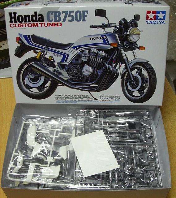 HONDA CB750F CUSTOM Tuned motorcycle Tamiya 1/12 plastic model kit 14066 £15.79 - PicClick UK