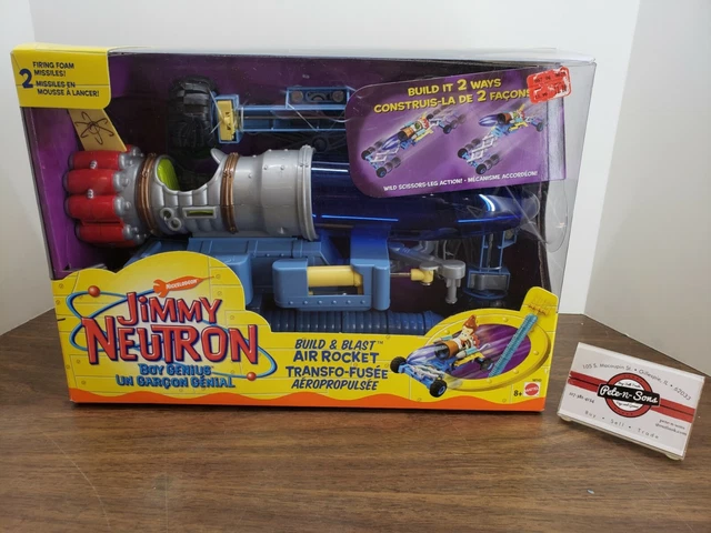 NICKELODEON - JIMMY Neutron Boy Genius - Build & Blast Air Rocket EUR ...
