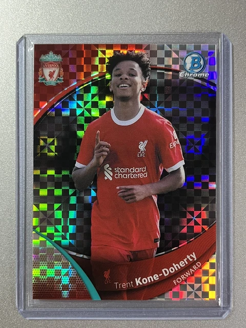 TRENT KONE-DOHERTY LIVERPOOL FC Topps Chrome Liverpool Team Set 23/24 ...
