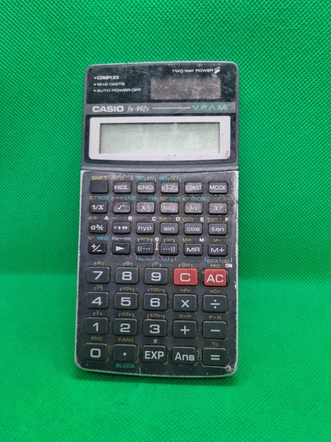 CASIO FX-992S CALCULATRICE Ne S'allume Pas EUR 8,99 - PicClick FR