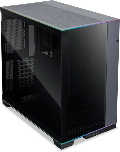 LIAN LI O11D EVO RGB Gaming PC Case E-ATX Desktop Computer Harbor Grey ...