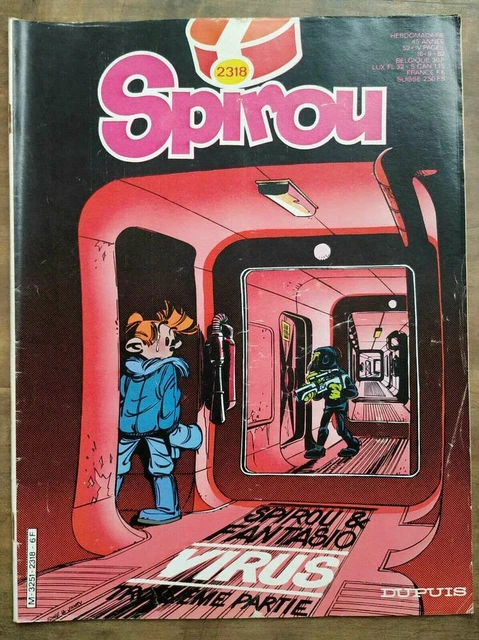 MAGAZINE SPIROU N°2318/ Septembre 1982 EUR 2,50 - PicClick FR