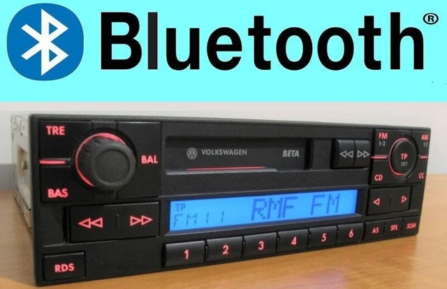 VW BETA 5 BLUETOOTH Autoradio Golf 3 4 Polo Bora Passat 3BG Bus T4 T5 ...