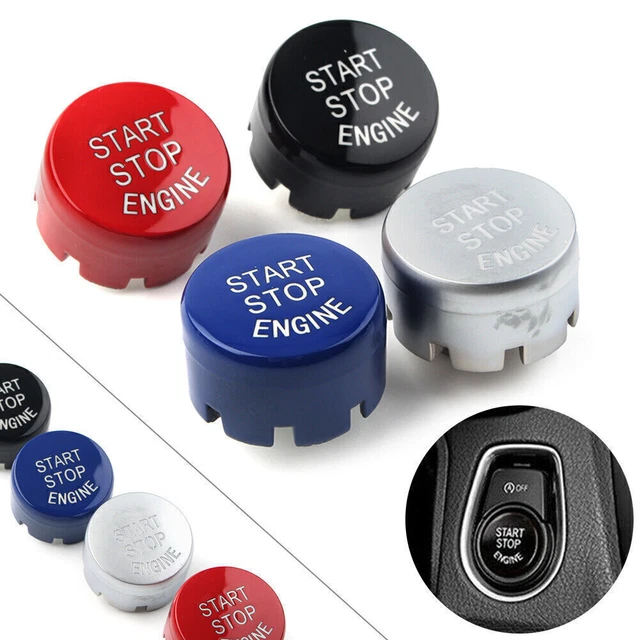 GARNITURE CACHE BOUTON poussoir arrêt démarrage moteur pour BMW F20 F21 ...