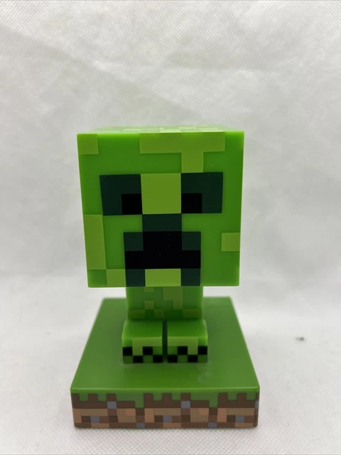 MINECRAFT SMALL CREEPER Desk Light Battery Powered 8” £9.99 - PicClick UK