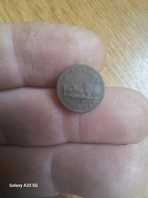 EARLY BINGHAM NOTTS Stage Coach Button c1700's £4.99 - PicClick UK