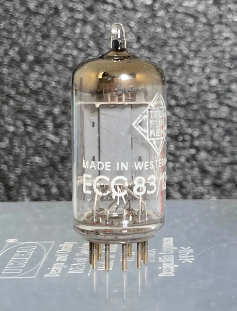 TELEFUNKEN ECC83 / 12AX7 #46 Dual Triode Tube Vintage Rare £307.00 ...