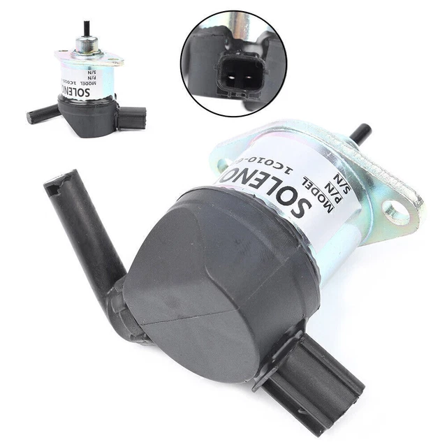 FOR KUBOTA V3300 V3600 12V 1C010-60016 1C010-60010 Fuel Shut Off ...