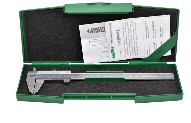INSIZE MONOBLOCK VERNIER Caliper 0-150mm / 0-6"Range Series 1205-1502S $77.70 - PicClick AU