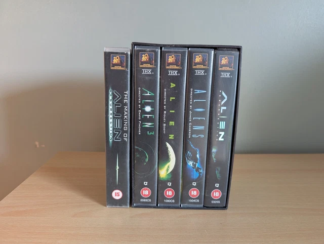 ALIEN SAGA VHS Box Set 20th Century Fox, THX Remastered £13.20 ...