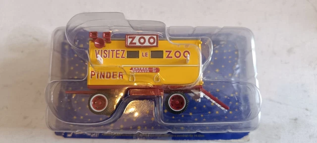 REMORQUE LA CAISSE du zoo Cirque Pinder Altaya 1/43 EUR 13,50 - PicClick FR