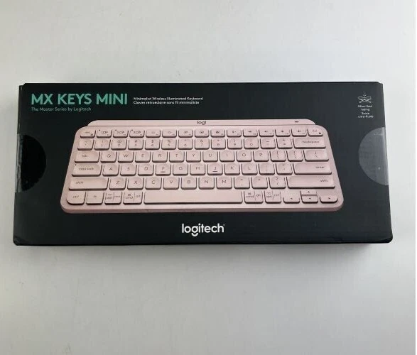 *BRAND NEW* LOGITECH MX Keys Mini Wireless Keyboard (Rose), English ...