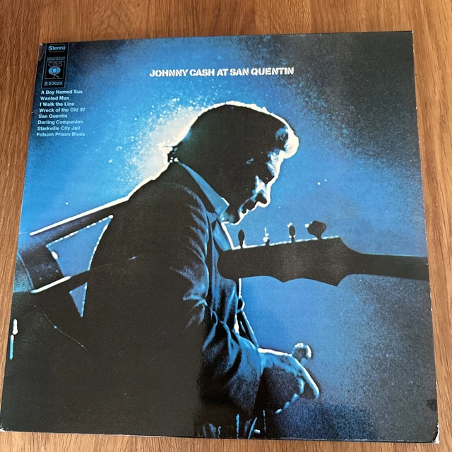JOHNNY CASH AT San Quentin by Johnny Cash (Record, 1969) £10.00 ...