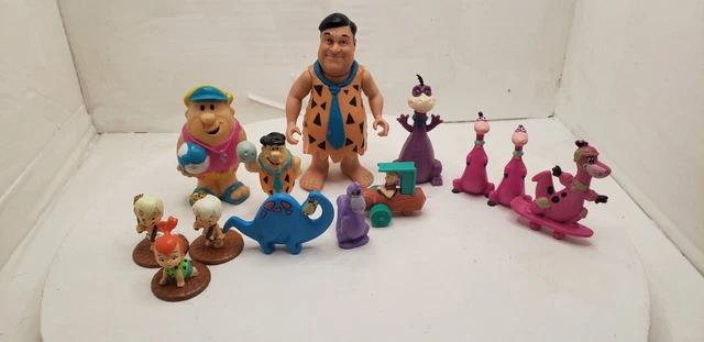 VINTAGE APPLAUSE RARE PVC figures Flintstones 1990 and Flintstone The ...
