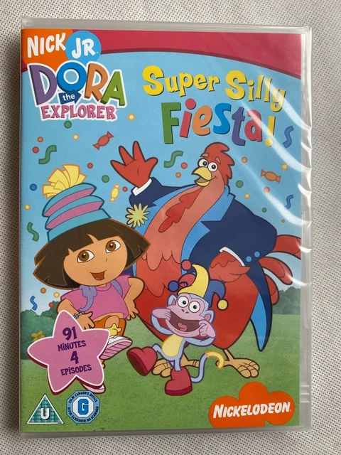DORA THE EXPLORER Super Silly Fiesta - DVD UK Release Factory Sealed! £ ...