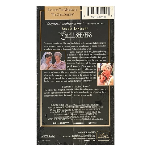 THE SHELL SEEKERS (VHS, 1989) Hallmark Hall Of Fame - NEW SEALED £13.41 ...