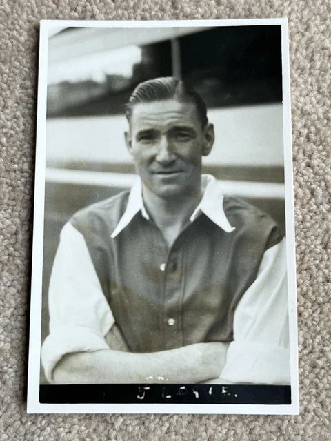 LATE 1940'S JIMMY Logie Arsenal FC Souvenir Photograph / Postcard £12. ...