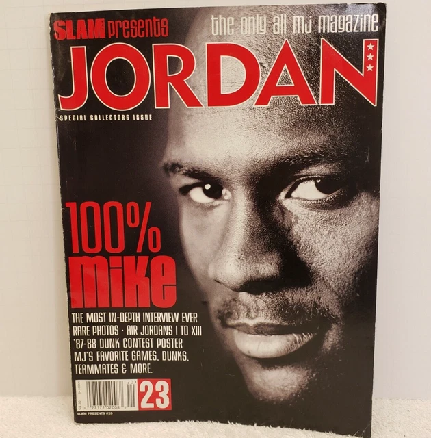 SLAM PRESENTS JORDAN MAGAZINE ISSUE #20 - 100% MIKE COVER - Special ...