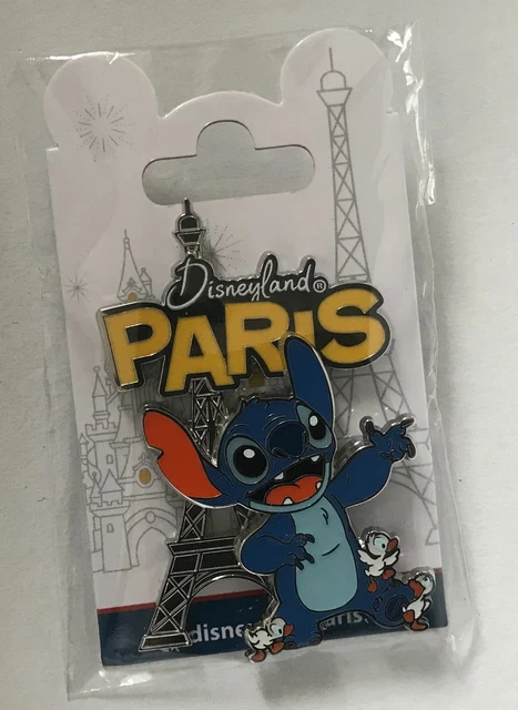 PIN'S PIN DISNEY Disneyland Paris Dlp S Lilo Et Stitch Tour Eiffel ...