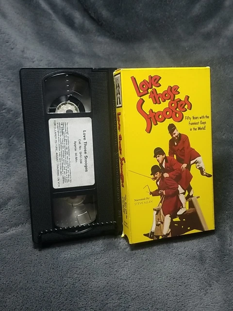 LOVE THOSE STOOGES VHS The Three Stooges Comedy Classic Stooges ...