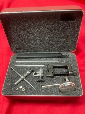 STARRETT 196A1Z UNIVERSAL Back Plunger Dial Indicator 200" Range, 0-100 ...