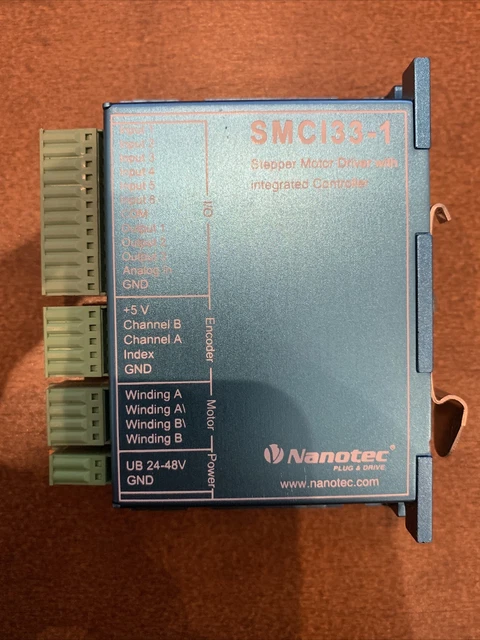 NANOTEC SMCI33-1 STEPPER Motor Driver With Integrated Controller £95.00 ...
