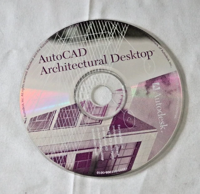 AUTOCAD ARCHITECTURAL DESKTOP By Autodesk, Release 1, 2 Disks With ...