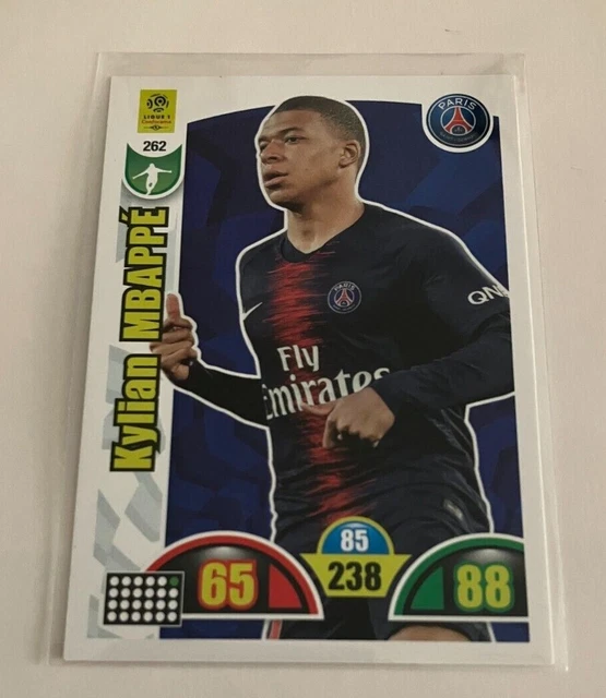CARTE CARD CARTA Kylian Mbappé Paris PSG France PANINI ADRENALYN XL ...