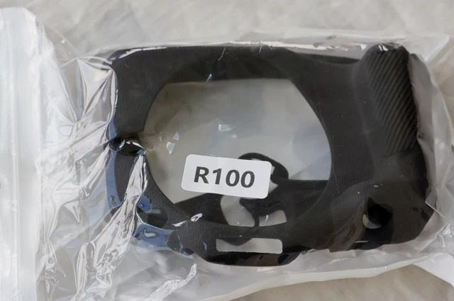 CANON EOS R100 Soft Silicone Protective Body Cover Case Black £6.00 ...