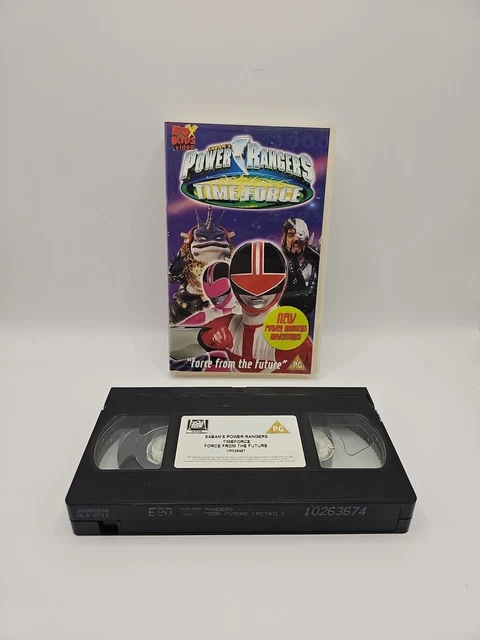 POWER RANGERS TIME Force: Force from the Future (VHS, 2001) £5.43 ...