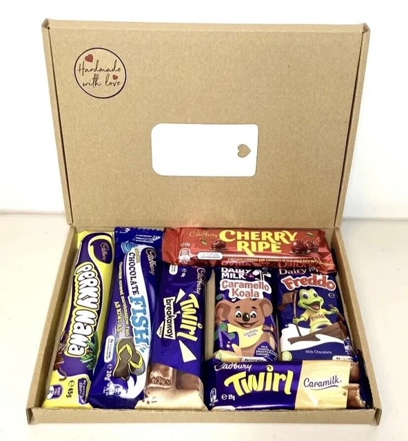 CADBURY AUSTRALIA IMPORT Chocolate Selection Box Hamper RARE PRESENT ...