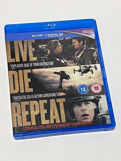 LIVE DIE REPEAT: Edge of Tomorrow (Blu-ray, 2014) EUR 4,66 - PicClick IT
