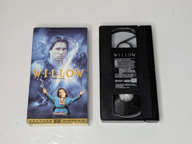 WILLOW VHS 2001 20th Century Fox Val Kilmer Ron Howard Digitally Mastered FRENCH $9.00 - PicClick CA
