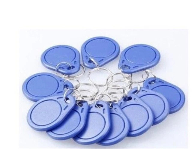 2X RFID IC Key Tags Keyfobs Token NFC TAG Keychain 13.56MHz Arduino'YE ...