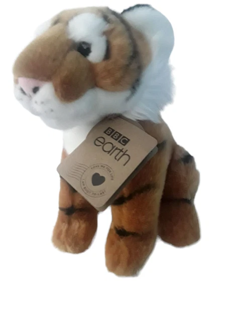 OFFICIAL DAVID ATTENBOROUGH Bbc Planet Earth Bengal Tiger 12" Plush ...