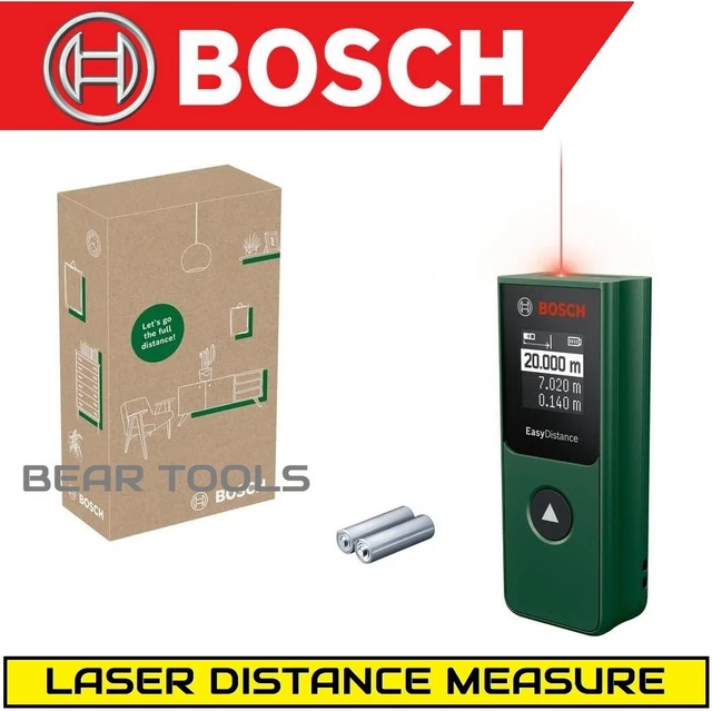 BOSCH LASER MEASURE Range Finder Easy Distance 20 0603672AZ0 £36.93 ...