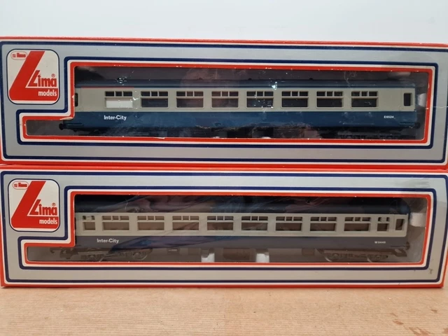LIMA, OO MODEL RAILWAYS - BR BLUE GREY LIVERY, Mk1 COACHES HORNBY ...