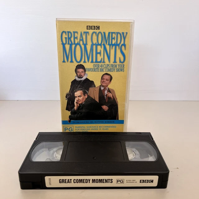 BBC GREAT COMEDY Moments Video VHS Tape Rated PG Over 40 Clips UK £7.25 ...