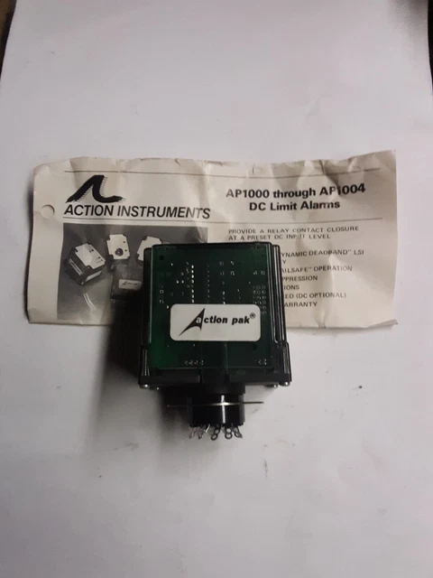 ACTION INSTRUMENTS AP1000-AP1004 DC Limit Relay $126.21 - PicClick CA