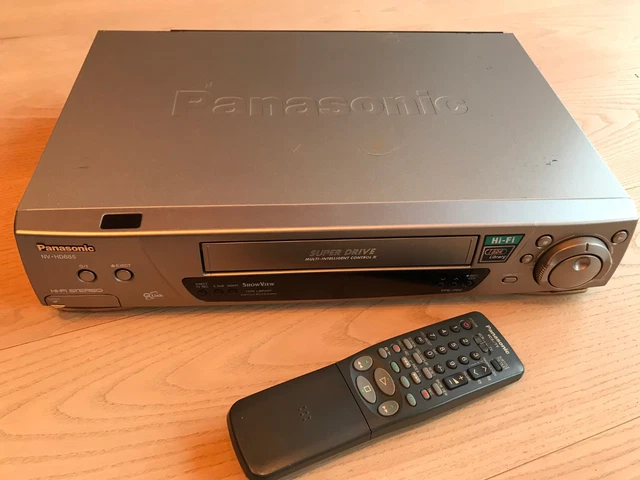 PANASONIC VHS VIDEORECORDER SuperDrive NV-HD685 Q-Link und ...