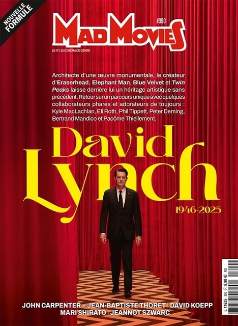 DAVID LYNCH+DVD TERRIFIER 3 Mad Movies Nouvelle Formule 12 Fevrier 2025 ...