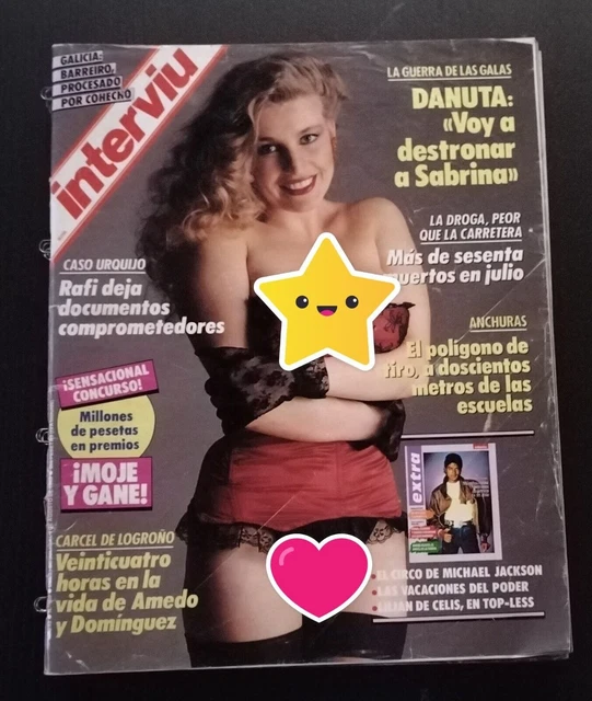 MAGAZINE INTERVIÚ, NO638, juillet 1988, Danuta Lato, « je vais détrôner... EUR 15,00 - PicClick FR