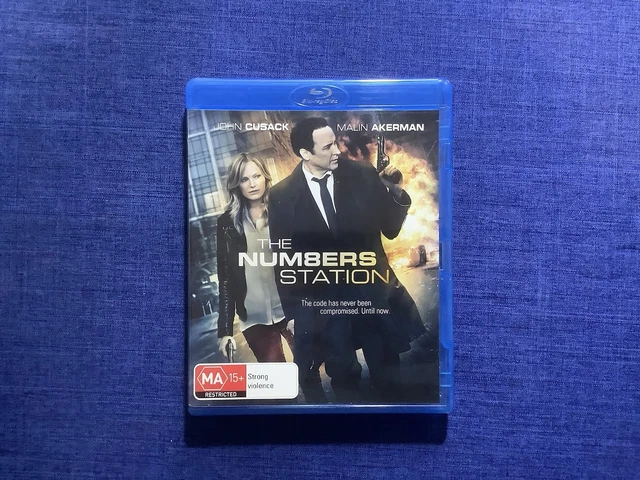 THE NUMBERS STATION (Blu-ray, 2013) John Cusack - Like New Region B $7. ...