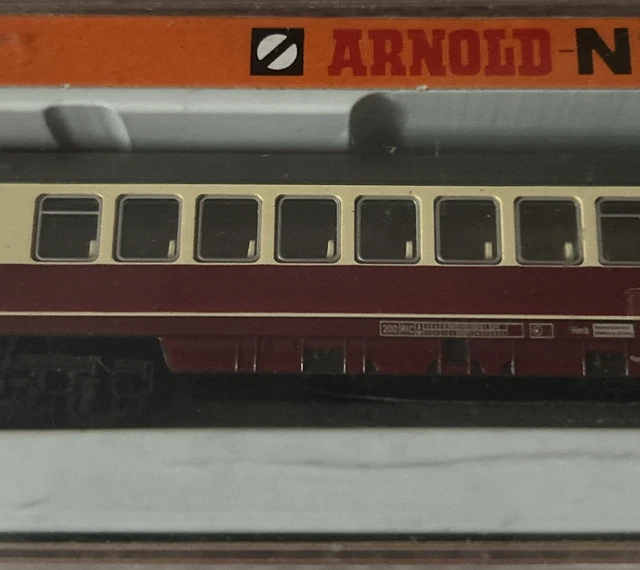 ARNOLD 3820 4-AXLE TEE Large Freight Waggon Gauge N OVP #Y208 Fantastic ...