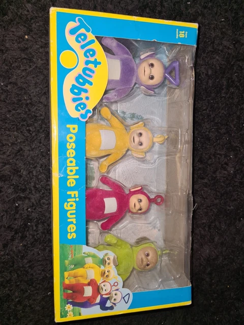 TELETUBBIES POSEABLE FIGURES 1996 BNIB £50.00 - PicClick UK